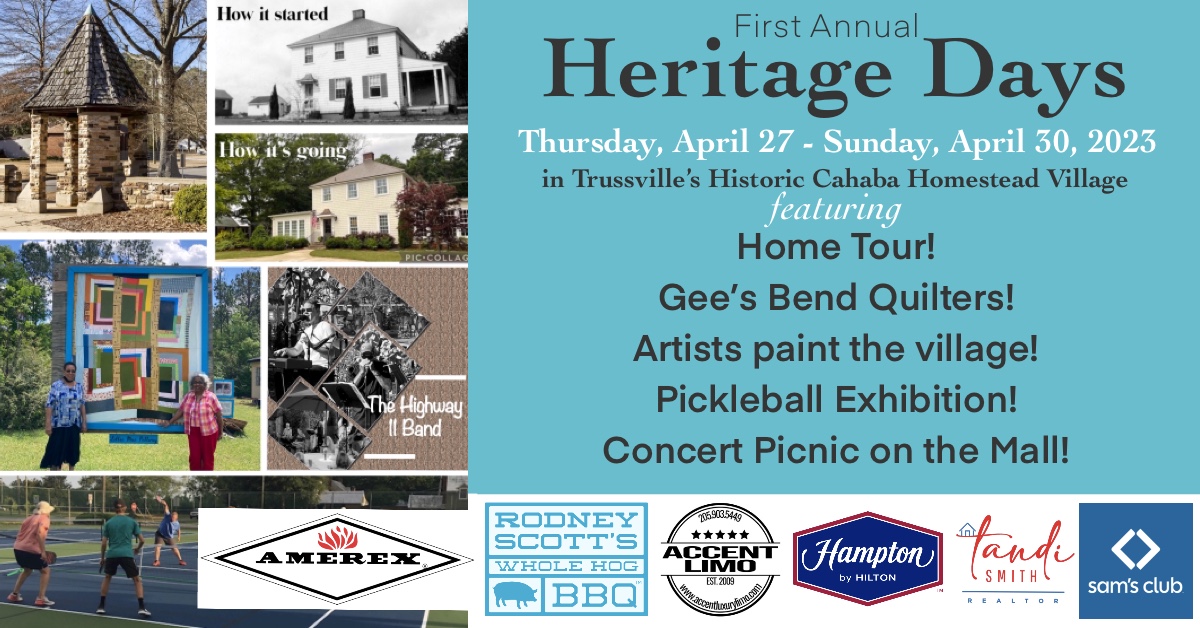 2023 Heritage Days – Cahaba Homestead Heritage Foundation, Inc.